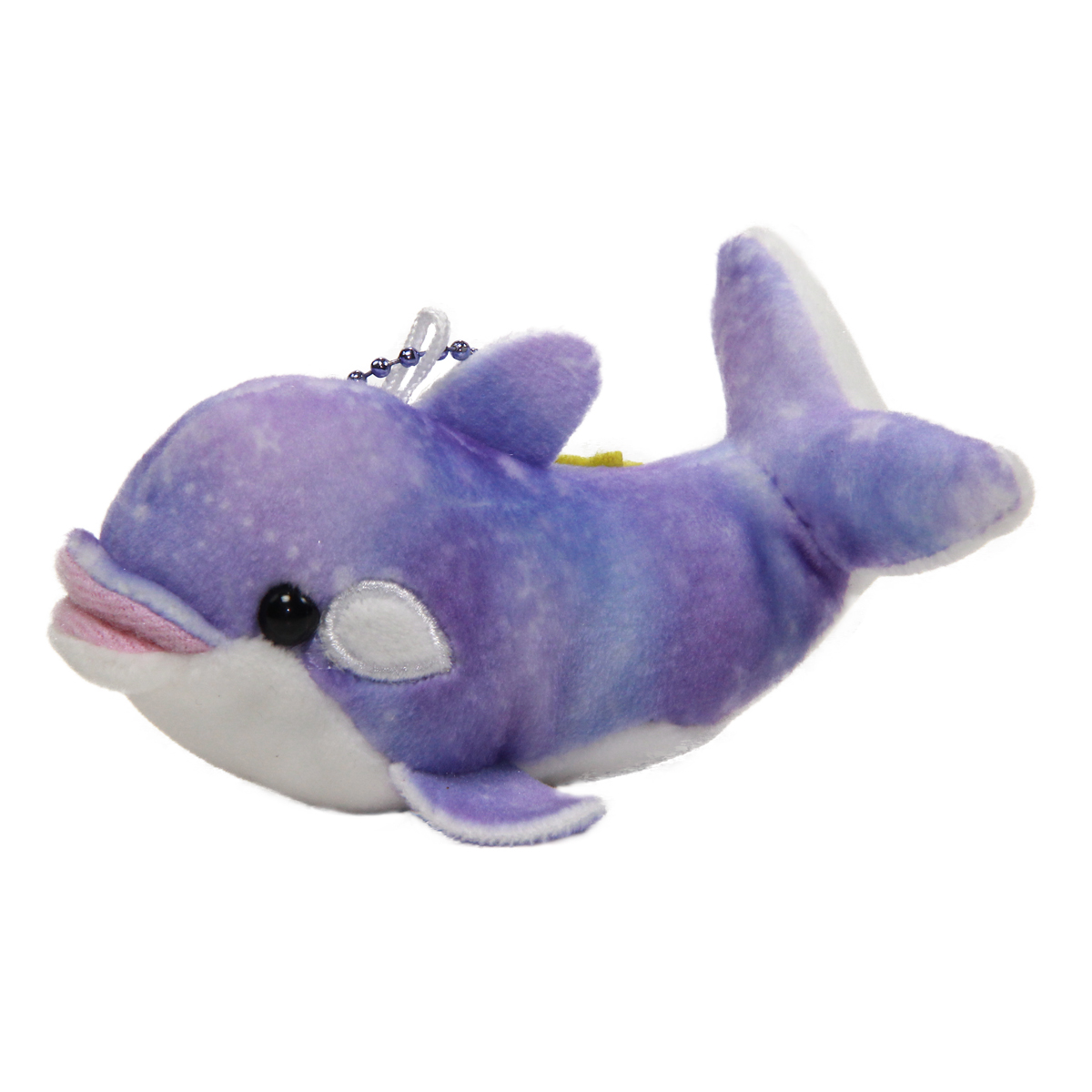 Orca Plush Doll Toy Purple Keychain
