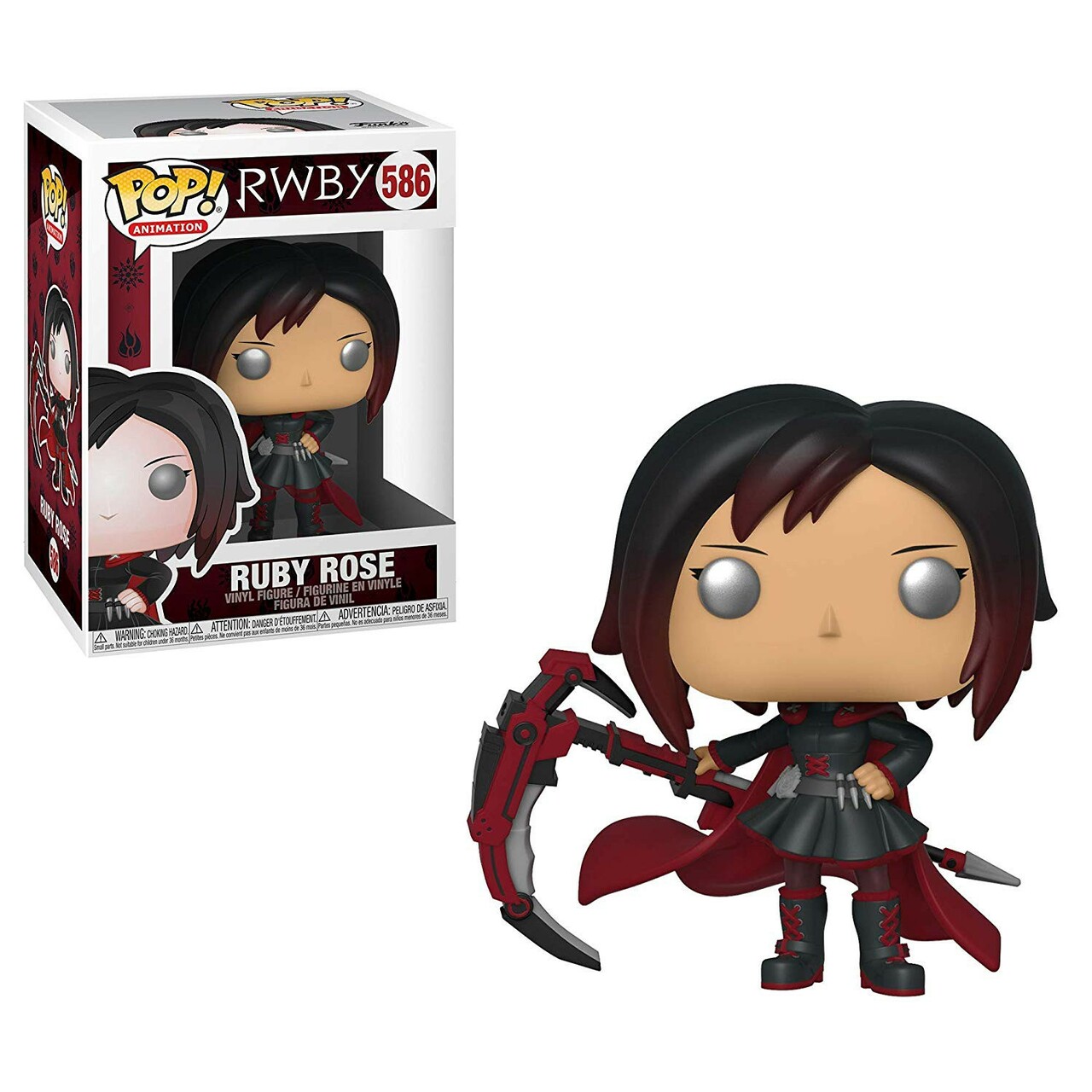Ruby Rose Figure RWBY Funko Pop Animation 3.75 Inches Funko Pop 586
