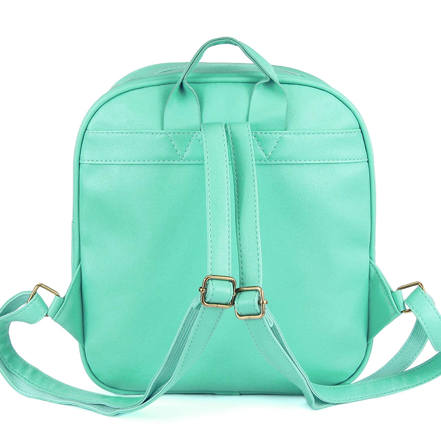 ITA Bag Green Mint Teal Transparent Glitter Heart Backpack Harajuku ...