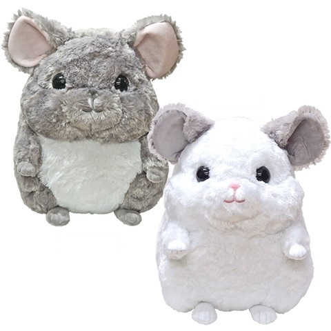 Chinchilla Plushie Grey Big Size 16 Inches