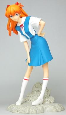Asuka Langley Shikinami Figure, School Uniform, Center of Tokyo Ver 1.5 ...