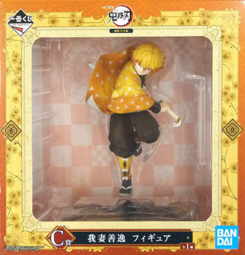 Zenitsu Agatsuma Figure, Ichiban Kuji Prize C, Demon Slayer, Kimetsu no ...