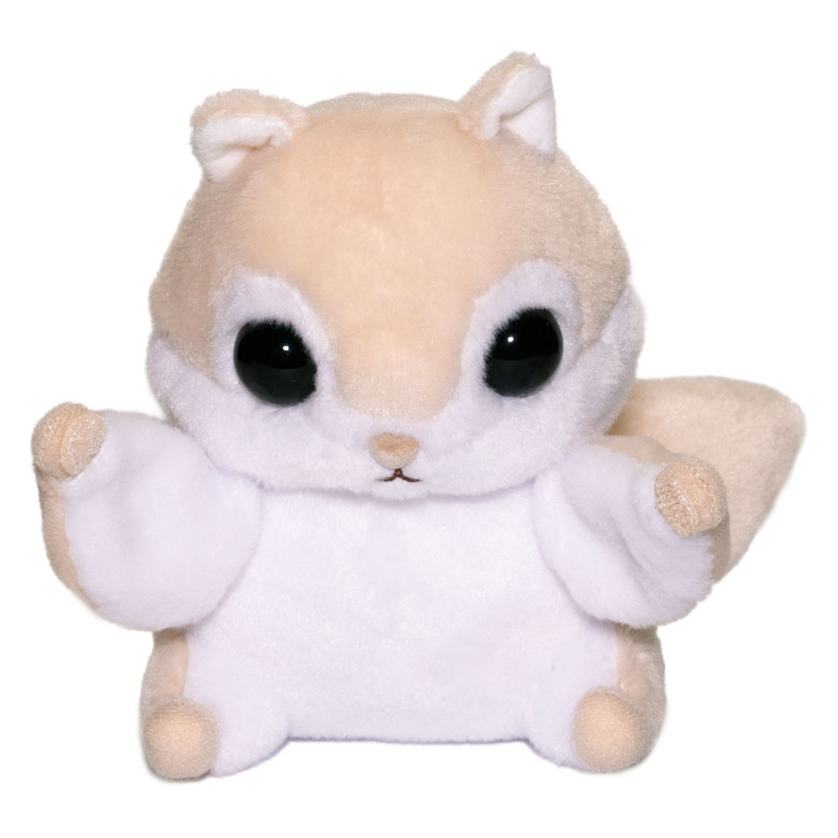 Flying Squirrel Plush Doll, Beige, Standard Size, 5 Inches