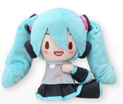 Hatsune Miku Plush Doll, Attaching Plush, Small Size, 6 Inches ...