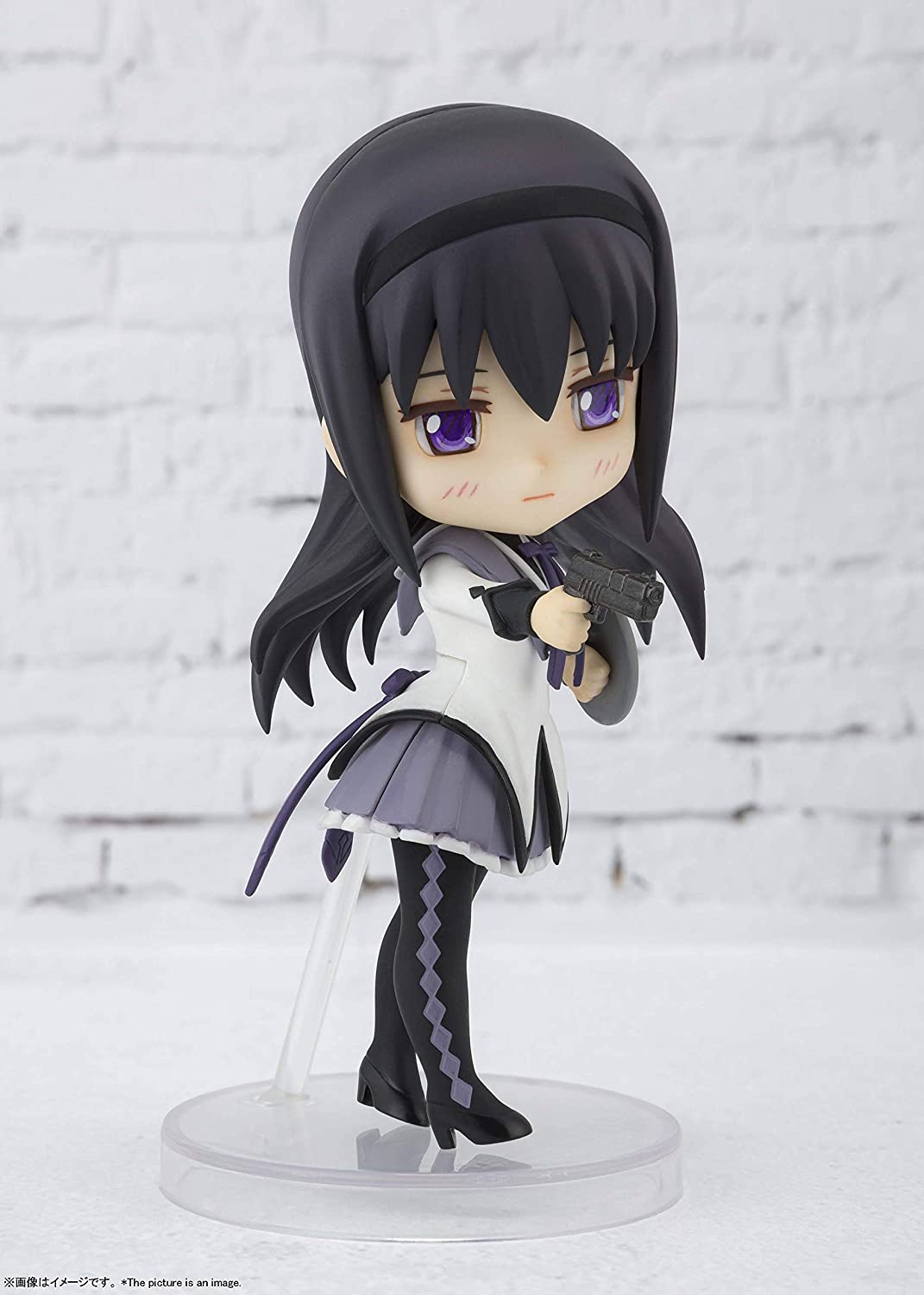 Homura Akemi Figure, Tamashii Nations, FiguArts Mini 010, Bandai Spirits