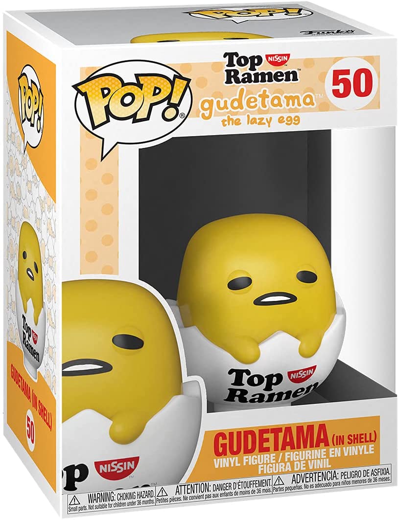 Gudetama In Shell Funko Pop Animation 3.75 Inches Funko Pop 50