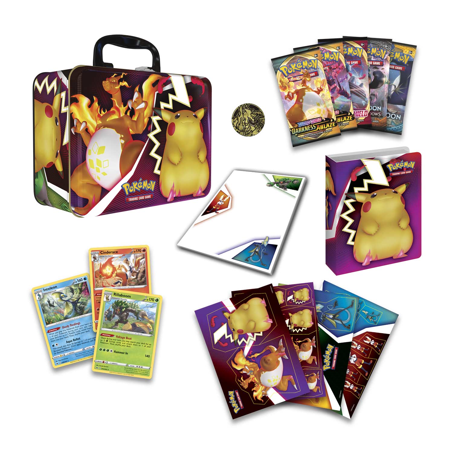 Pokemon Vivid Voltage Collectors Chest Darkness Ablaze, Vivid Voltage ...
