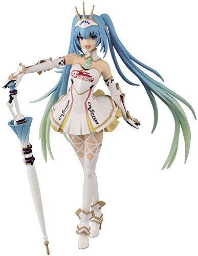 Hatsune Miku Figure, Racing Miku 2015, Vocaloid, SQ Figure, Banpresto