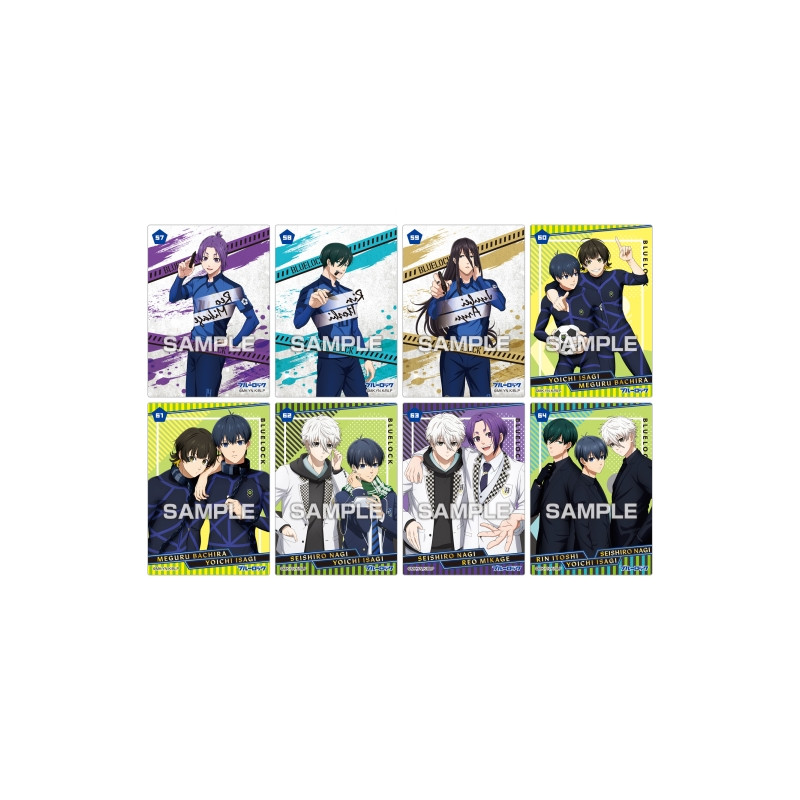 Blue Lock Clear Card Collection & Gum - 1 Pack