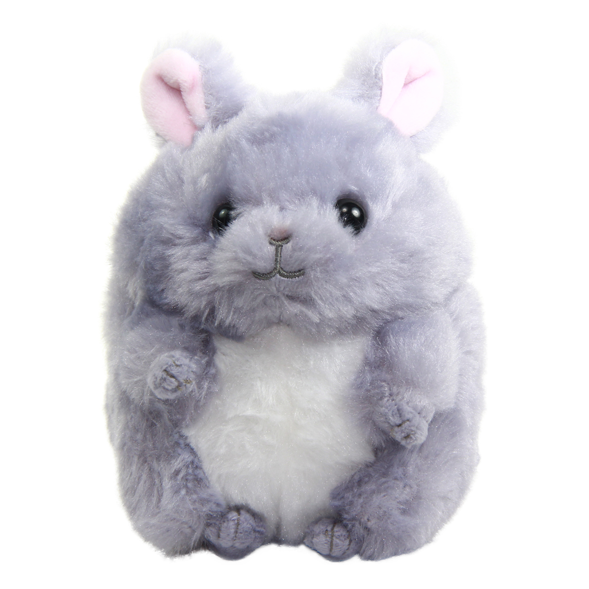 Chinchilla Plushie Kawaii Plush Collection Blue Grey Standard Size 6 Inches