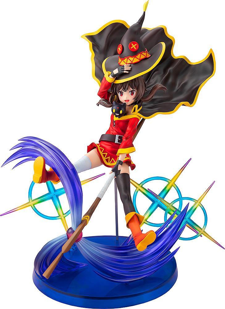 Megumin Figure, 1/7 Scale, Anime Opening Edition with additional parts ...