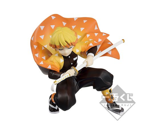 Zenitsu Agatsuma Figure, Ichiban Kuji Prize B, Demon Slayer, Kimetsu no ...