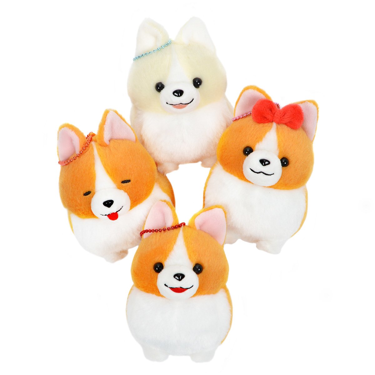 Amuse Ichi Ni no Corgi Plush Collection Small Dog Plush Hana-chan 4 Inches