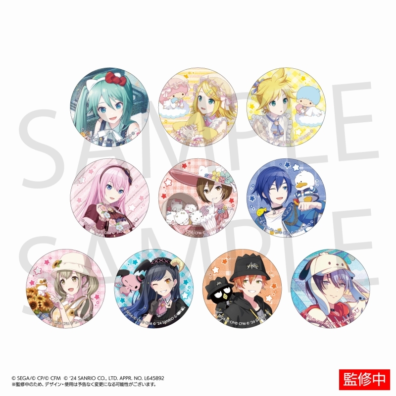 Project Sekai Colorful Stage! Feat. Hatsune Miku x Sanrio Pin Sega ...