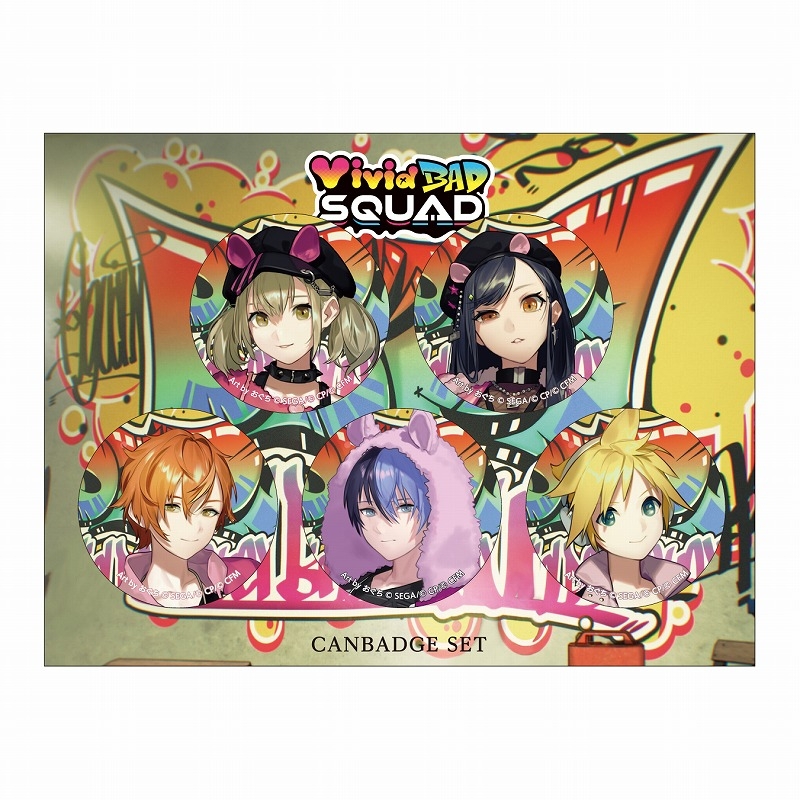 Project Sekai Colorful Stage! Pin Set - Vivid Bad Squad