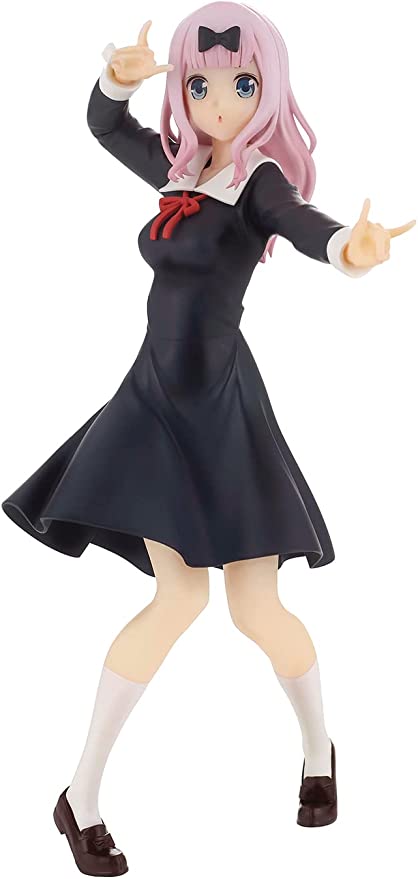 Chika Fujiwara Figure, Kyunties, Love is War, Banpresto